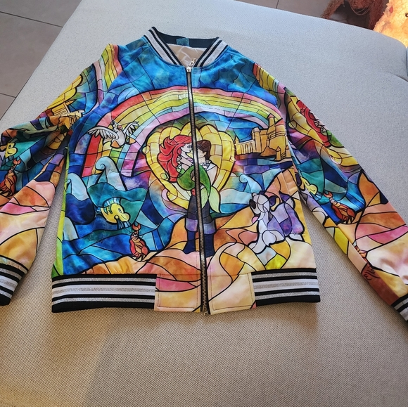 Jackets & Coats | Disney Ariel Silky Jacket | Poshmark